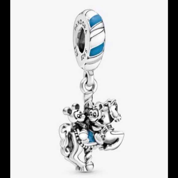 Pandora | Jewelry | Disney Pandora Charm Mickey Carousel | Poshmark